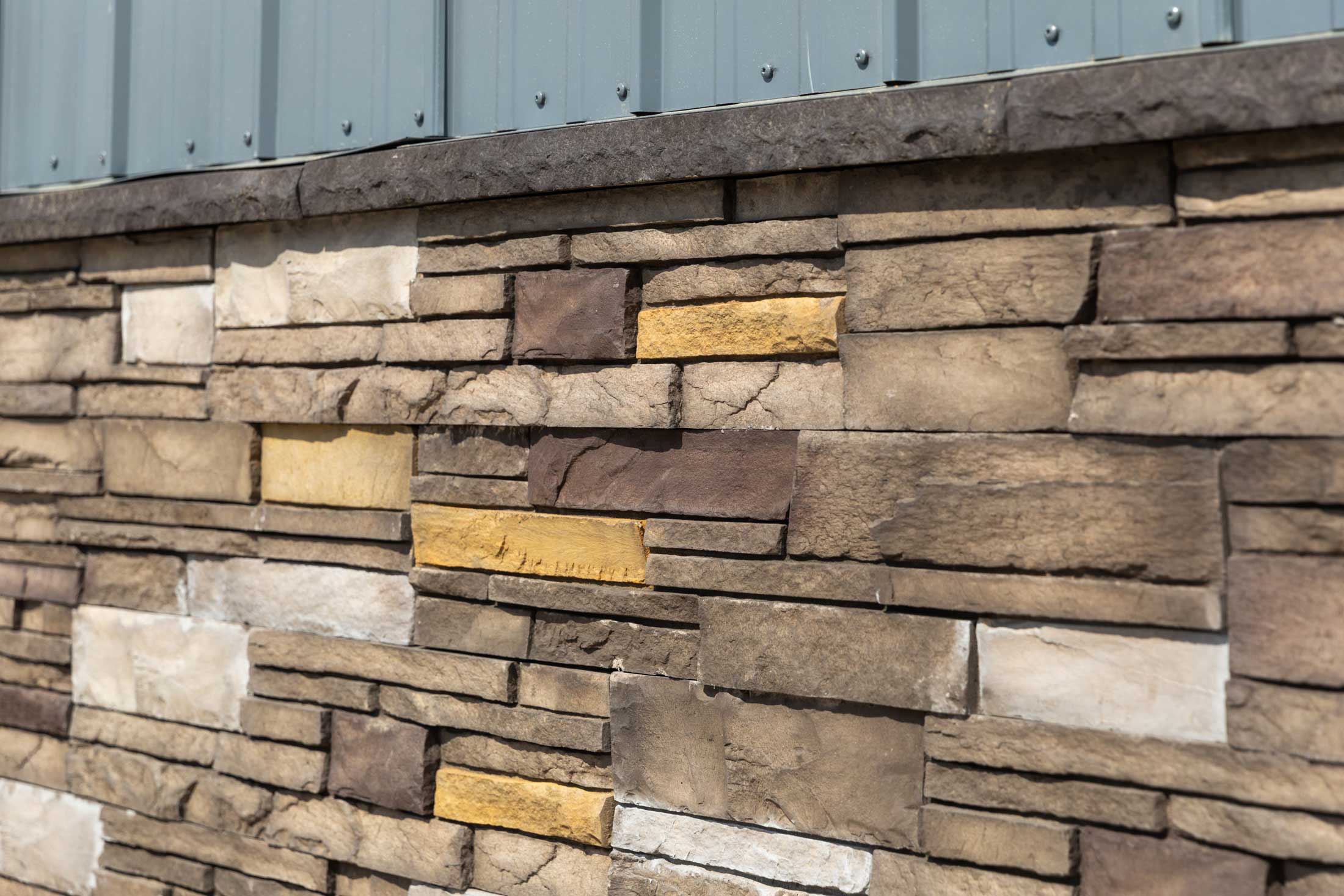 Cultured Stone Sill Detail