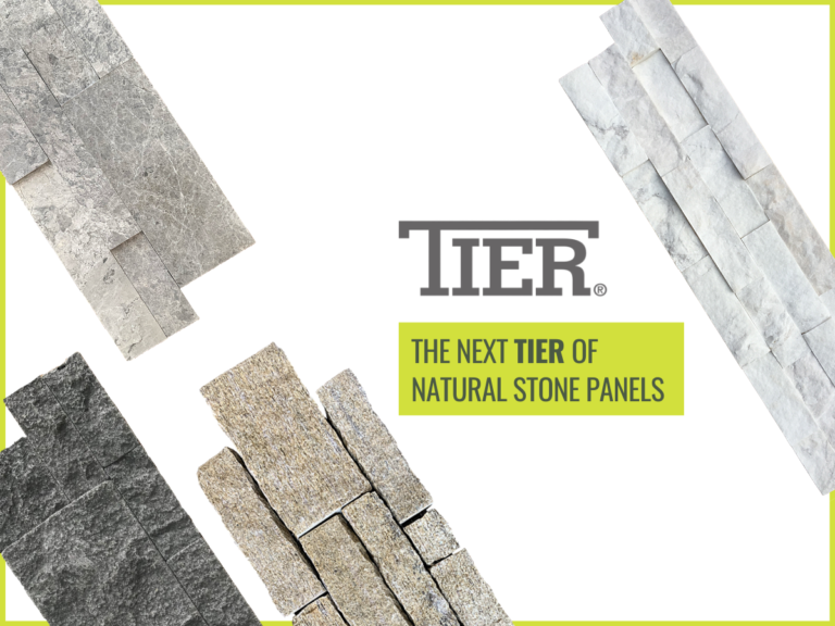 Introducing TIER® Natural Stone - The Next TIER of Natural Stone Panels