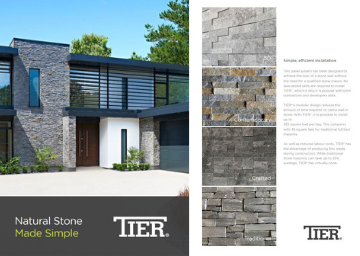 TIER® Natural Stone | CSI - All Things Stone USA